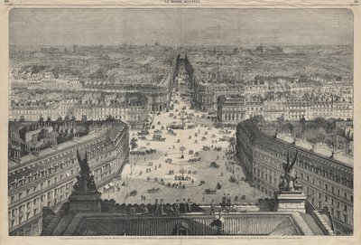 The Landscape the Garnier opera was to fit into, the Hausmanized ...