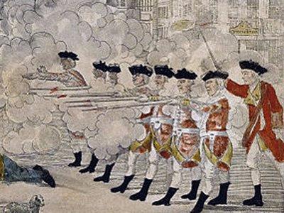 The Boston Massacre happened in 1770. It was a street fight between the ...