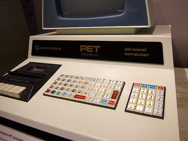 The first personal computers were built in the early 1970s like the ...