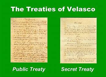 May 14, 1836, Treaties of Velasco