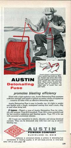 Cleveland-based Austin Powder Co.’s detonating fuse came in three ...