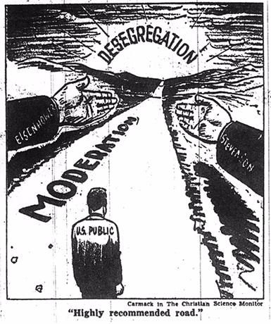 The United States public did not want to desegregate, but Eisenhower ...