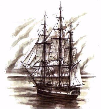 Vasco rode a ship just like this to the new world