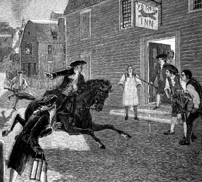 Read about Paul Revere's Midnight Ride.
