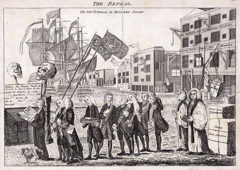 The Stamp Act And The Quartering Act 1765 