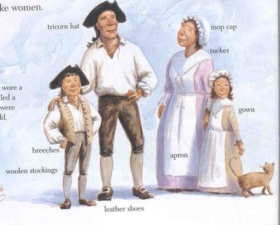 Picture Of Virginia Colony clothing.