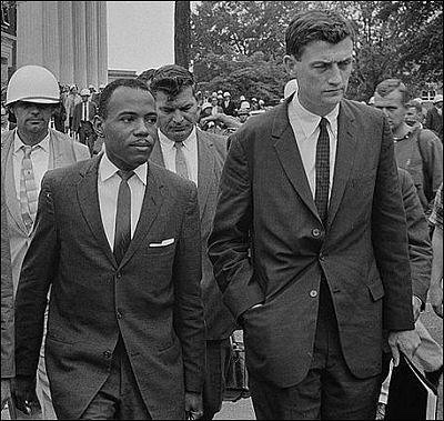 James Meredith allowed into the University of Mississippi (1962):