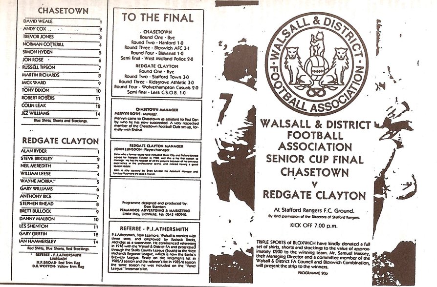 Credit: Paul Mullins Chasetown FC Press Officer