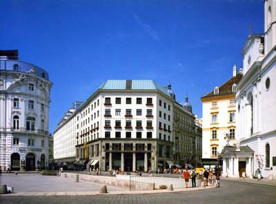 Loos, Adolf. Looshaus, House on Michaelerplatz. 1909-1911. Fuente ...