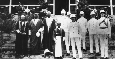 This image displays the time where the Buganda agreement was being ...