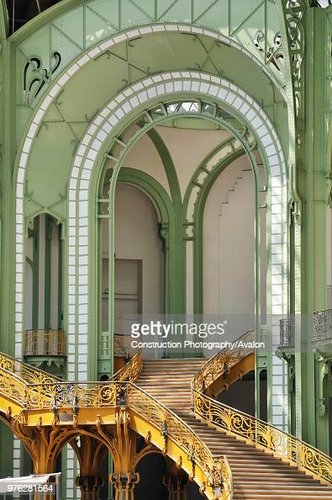France, Paris, Grand Palais, Architect Charles-Louis Girault. (Photo by ...