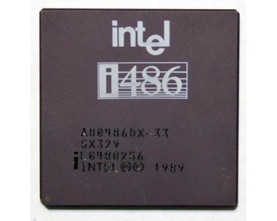 1989: Intel 486 DX