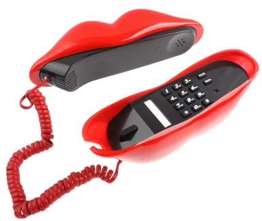 Wacky picture of the Push Telephone