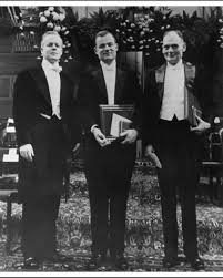 John F. Enders, Frederick Robbins, and Thomas H. Weller together after ...