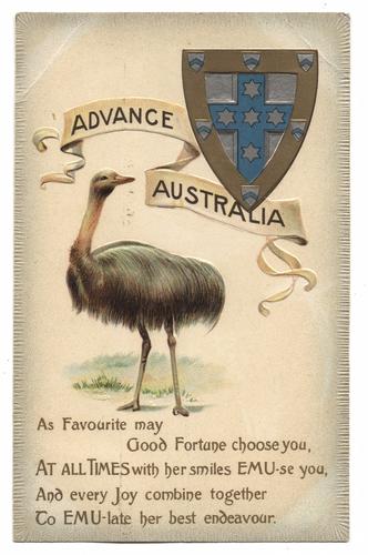 Advance Australia [postcard] [SLSA, CLRC]