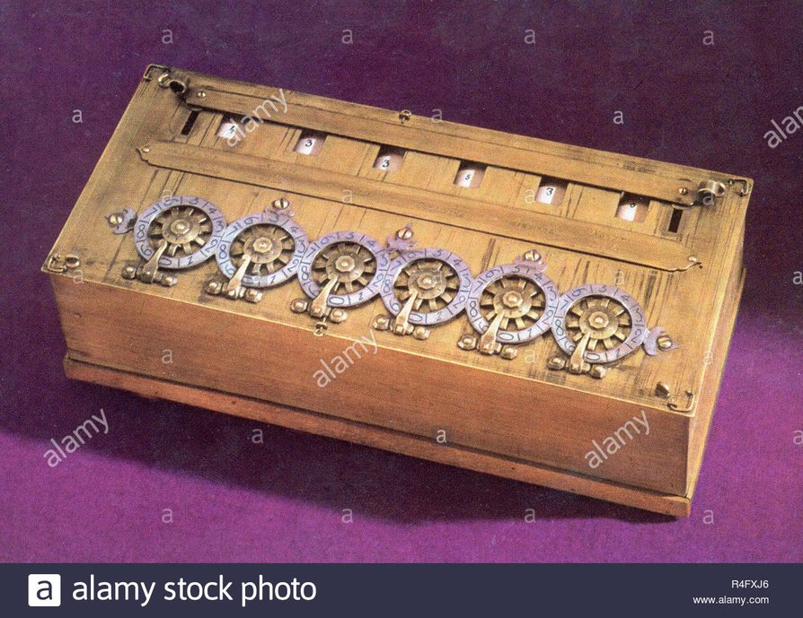 1642 Creación de la pascalina