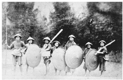 Chinese soldiers during the Second Opium War