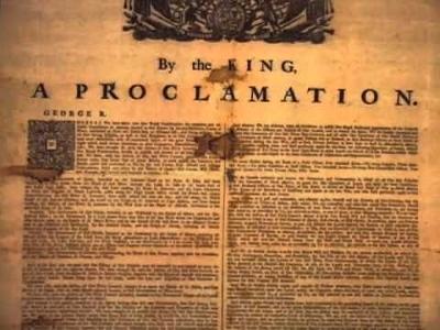 Proclamation Act
