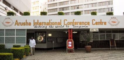 Arusha International Conference Center, where the Tutsi and Hutu peace ...