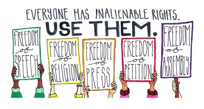 A list of all the rights...