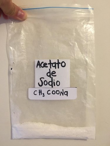 Obtención de Acetato de Sodio