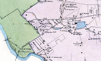 1877 Map of Haledon.