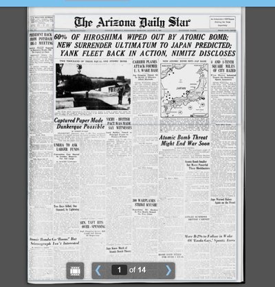 August 6 & 9, 1945 the US drops Atomic Bombs on Hiroshima and Nagasaki ...