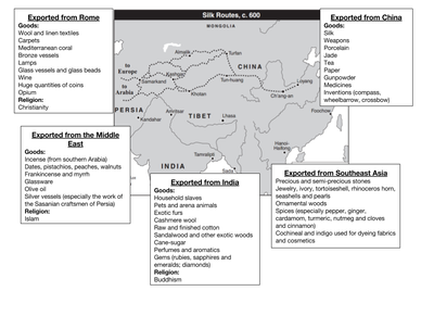 Click on this image to see the many goods traded on the silk road