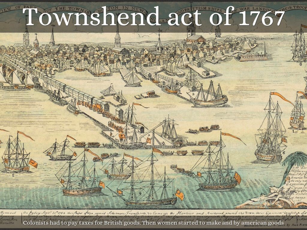 Townshend Acts- 1767