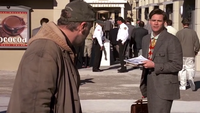 15:09 En su camino al trabajo ve un mendigo y cree que es su padre. En ...