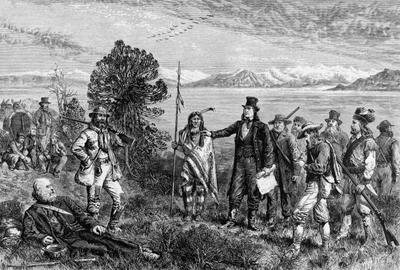 1847-Brigham young and a group of Mormon pioneers arrived in the area