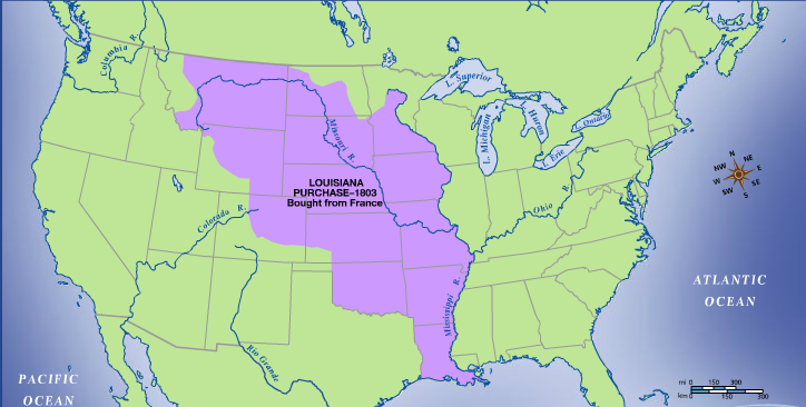 1803 - Louisiana Purchase