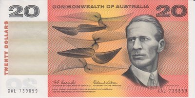 Here is the 20 dollar note.