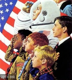 American Space Race Propaganda