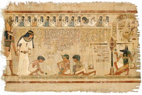 People in Egypt used Papyrus