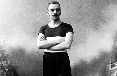 John Pius Boland, first winner of tennis in the Olympics.