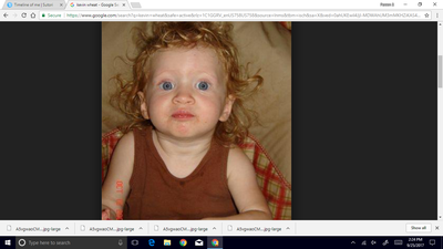 I was born in 2006. That picture is actually me :)