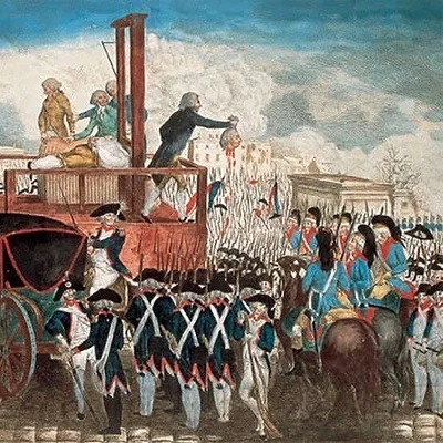 Execution of King Louis XVI and Marie Antoinette
