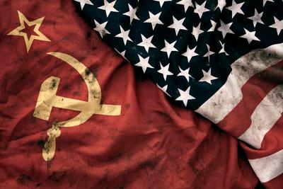 The USA and The Soviet Union were in the Cold War.