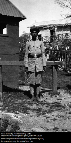 The Sepoys rebelled against the British rule that threatened their ...