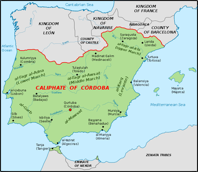 The Caliphate of Cordoba.