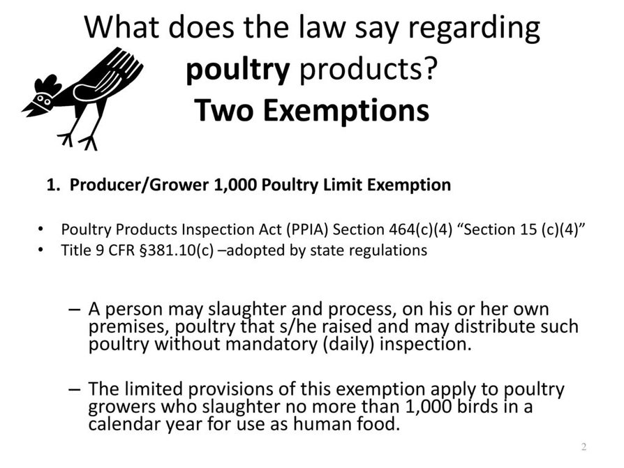 federal poultry inspection act