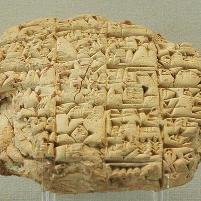 Clay Tablets In Mesopotamia (2400BC)