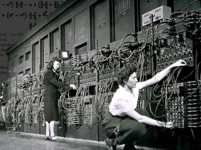 1945: ENIAC (Electronic Numerical Integrator and Computer)