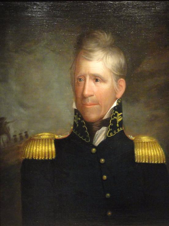 Andrew Jackson, painted by Ralph Eleasar Whiteside Earl, ca. 1817