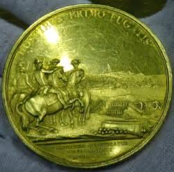 This is the gold medal Daniel Morgan received from Congress in 1790.