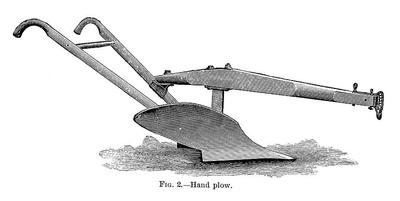 Iron plough