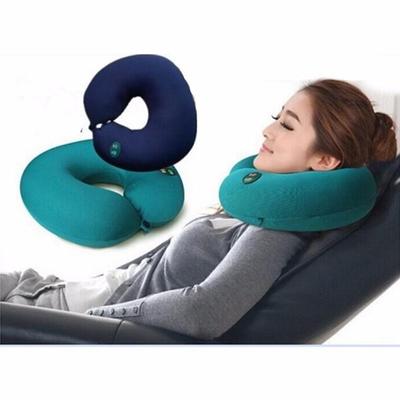 This pillow is a neck pillow, they help you on the plane,train,or car ...