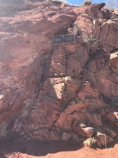 250 MYA there was an unconformity representing 1.2 billion years of ...