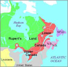 This is a map of Canada from 1791